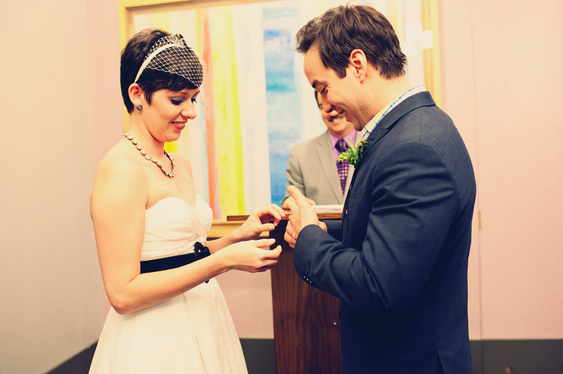 meghan & gilbert's new york city hall wedding. {new york city vintage ...